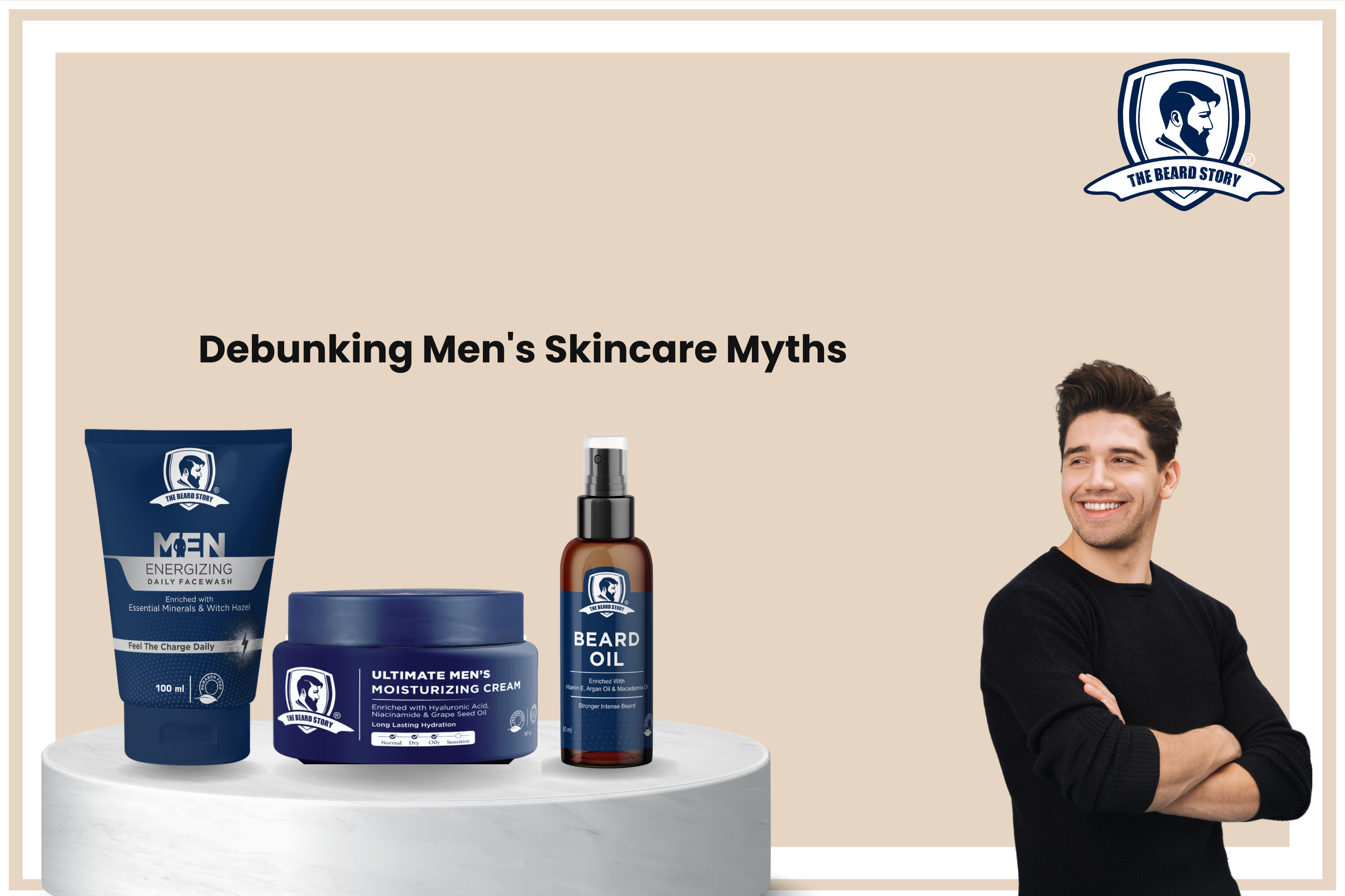 Debunking Men's Skincare Myths – The Beardstory